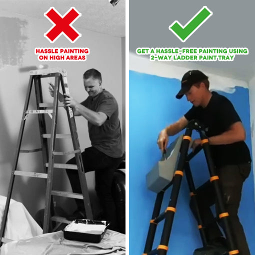 2-Way Ladder Paint Tray ~ bestcargurus.com