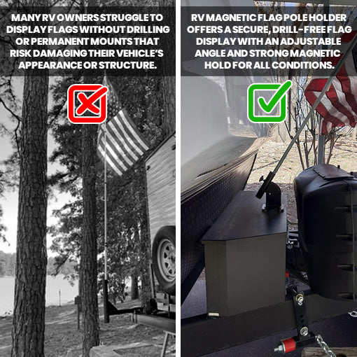 RV Magnetic Flag Pole Holder ~ bestcargurus