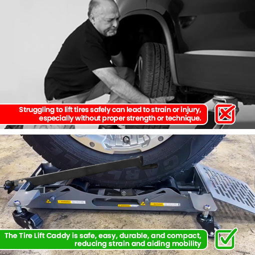 Tire Lift Caddy | BESTCARGURUS.COM – bestcargurus