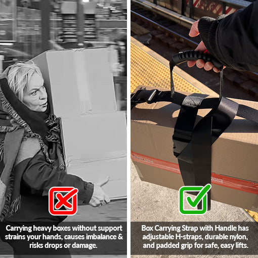 Box Carrying Strap with Handle - bestcargurus.com