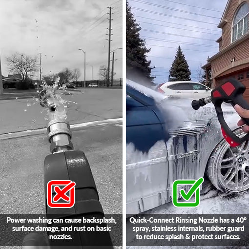 Quick-Connect Stainless Steel Rinsing Nozzle - bestcargurus.com