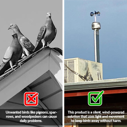 Reflective Spinning Bird Deterrent ~ bestcargurus