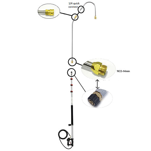 4000 PSI Telescopic Spray Wand ~ bestcargurus.com